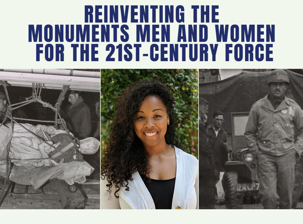 Doctoral Student Sonia Dixon Among New Monuments Men and Women Force ...